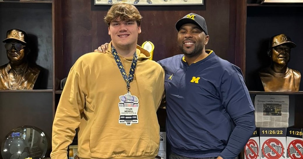 Michigan continues to resonate with Top100 OL Tyler Merrill