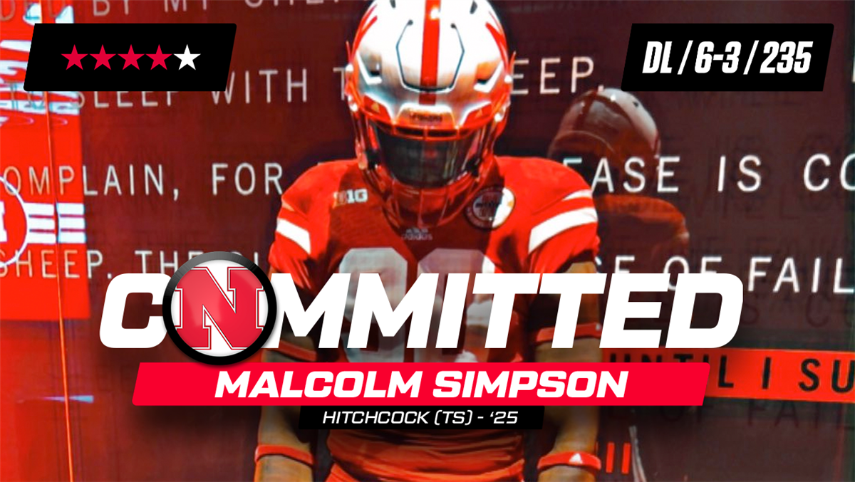 Nebraska lands four-star commitment Malcolm Simpson - Football Alliance