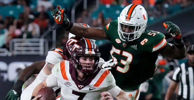 PHOTOS: Miami Hurricanes against Virginia Tech