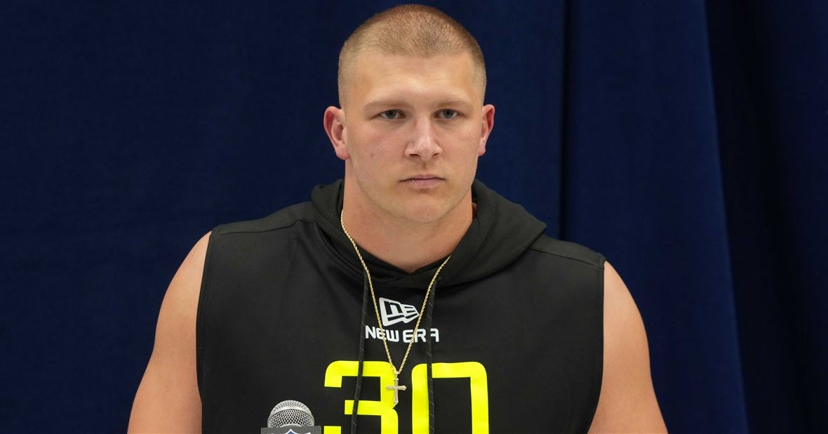 Slimmed down Ty Robinson runs blazing 40 at NFL scouting combine