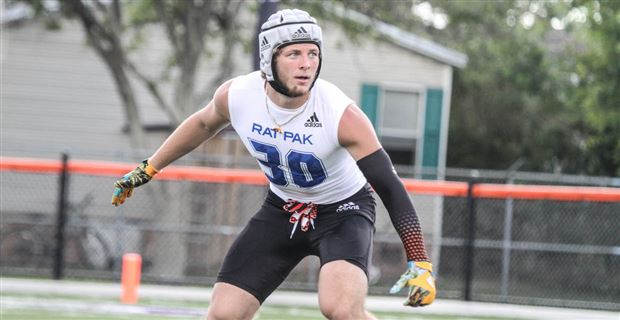 Atlantic LB Tyler Berrong visiting campus