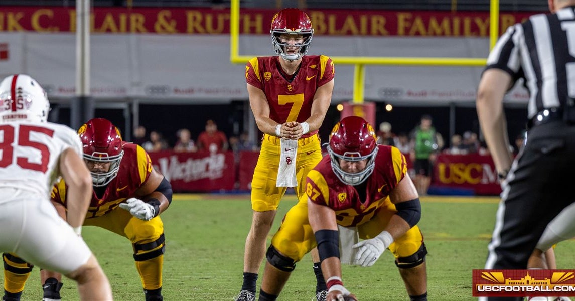 Comparing USC's Miller Moss to 247Sports' top-three Big Ten quarterbacks
