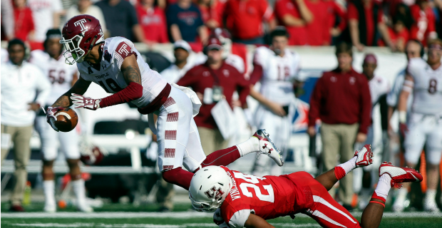 Report: Temple WR Robby Anderson visits Green Bay Packers