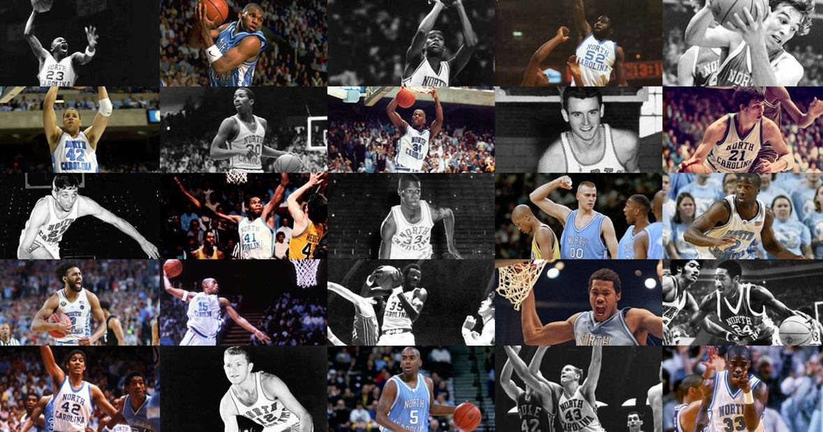 UNC Basketball's Top 100 Players