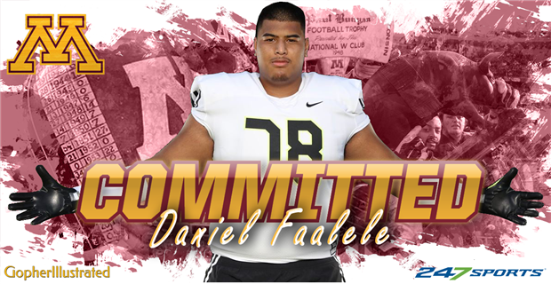 BREAKING: Gophers Land HUGE OL Daniel Faalele