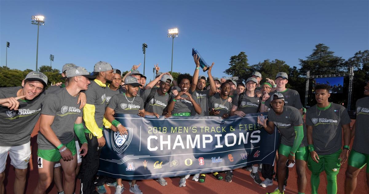 Oregon men’s track wins 12th consecutive conference title