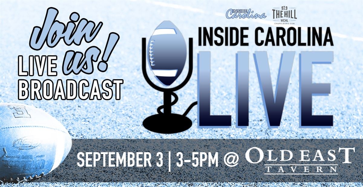 Listen to Inside Carolina Pregame Live from 3-5pm