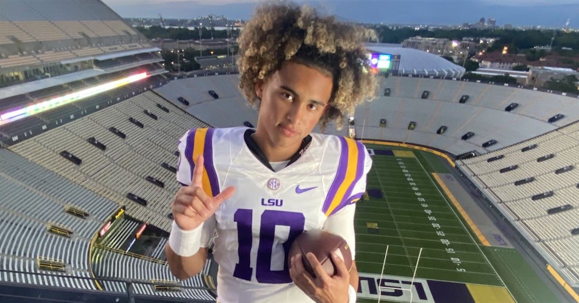 Elite 2026 passer Julian Lewis returns to LSU and loves his experience ...