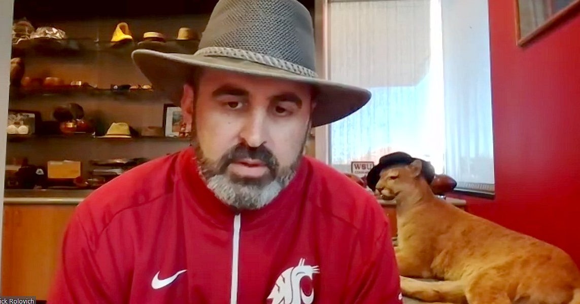 Life as an underdog? Bring it on, says WSU's Nick Rolovich