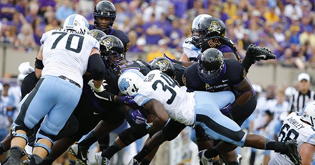 ECU 70, UNC 41