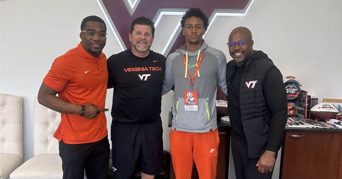Local standout Jaziel Hart impressed with Virginia Tech's first spring ...