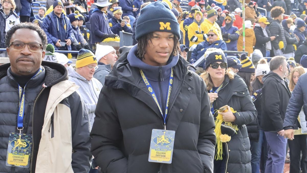 In-state ATH Elijah Dotson raves about Michigan’s win over Ohio State