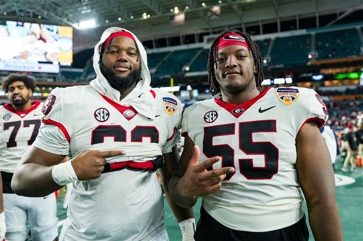 Georgia center Jared Wilson explains lessons learned from Sedrick Van ...