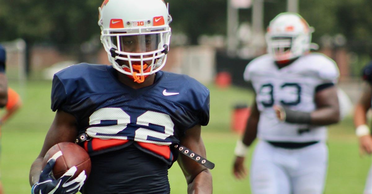 Illini RB Kenyon Sims enters transfer portal