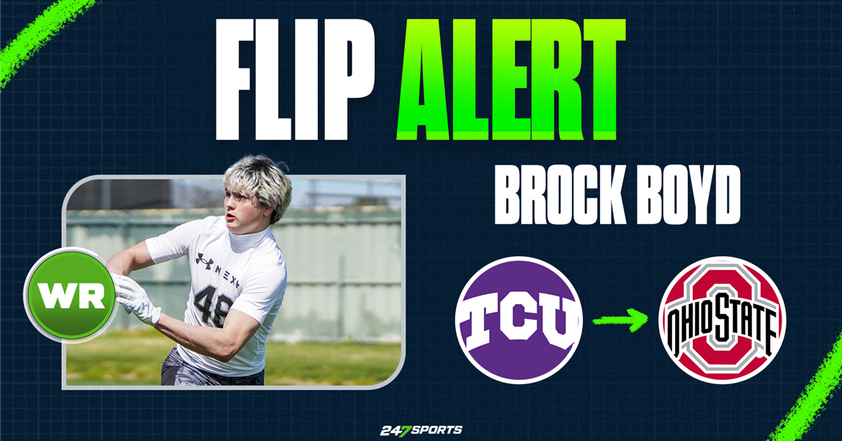 Another recruiting win as WR Brock Boyd flips to Ohio State