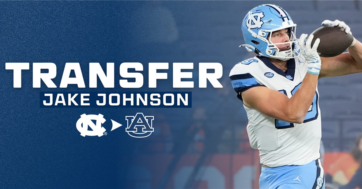 North Carolina TE transfer Jake Johnson signs with Auburn