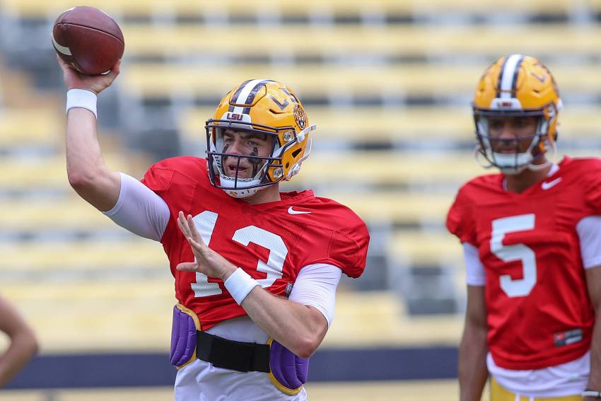 How LSU's offense has evolved from quarterback Garrett Nussmeier’s ...