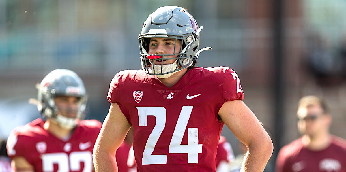 WSU's Cooper Mathers no longer a walk on, can't-miss video as TE earns ...