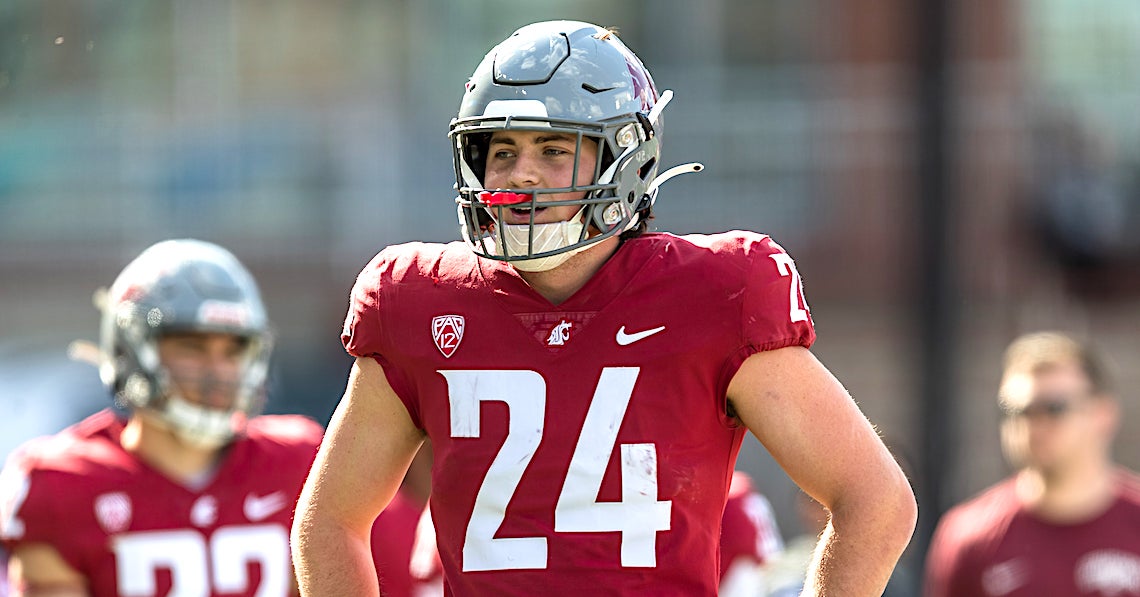 WSU's Cooper Mathers no longer a walk on, can't-miss video as TE earns ...