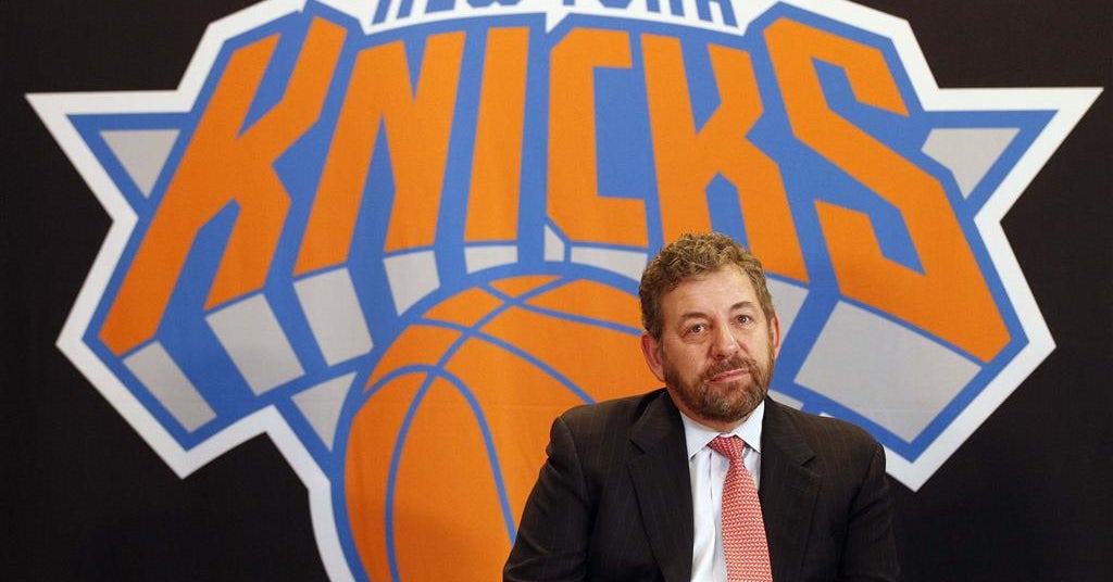 James Dolan spending less time on the New York Knicks