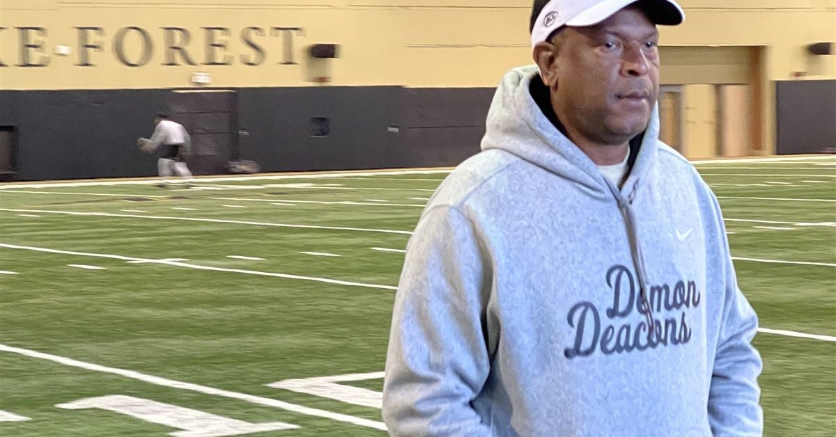 Wake Forest cornerback coach Chip West Q&A