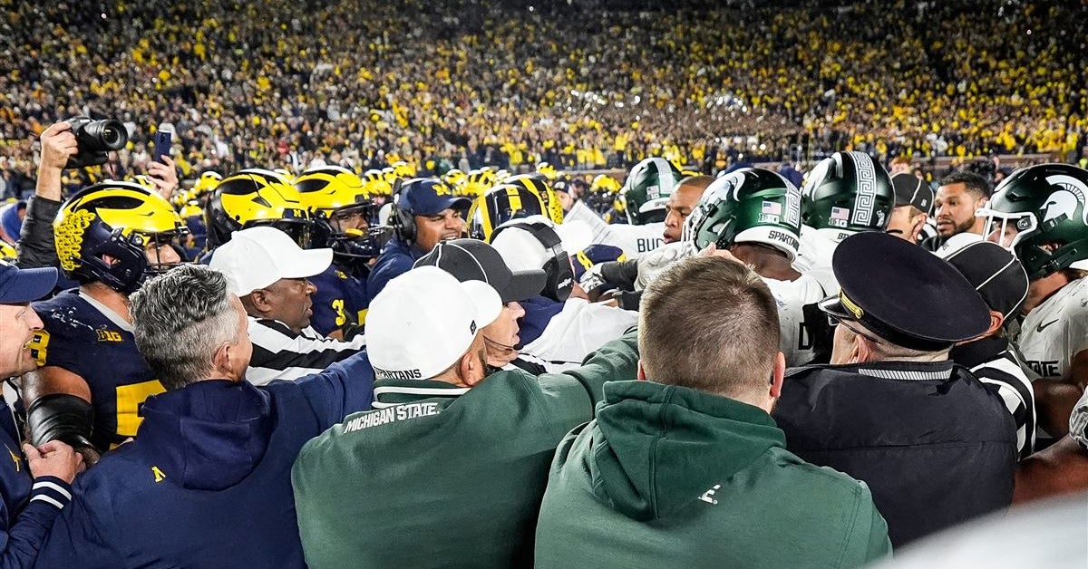 Jonathan Smith on post-game scuffle after Michigan State-Michigan game ...