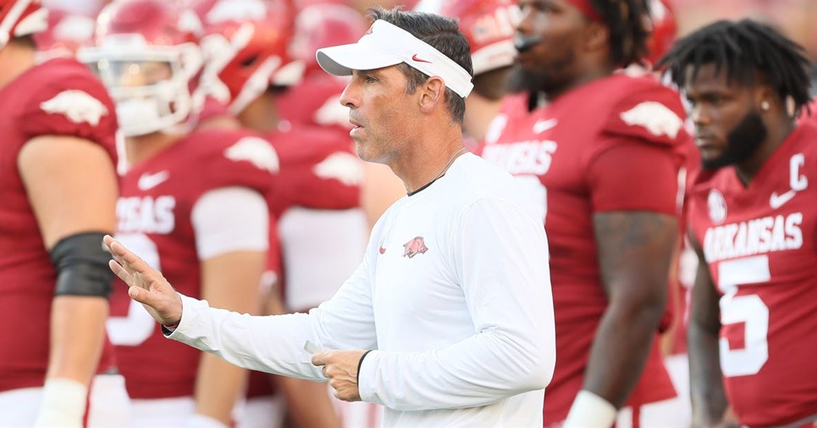 Arkansas fires offensive coordinator Dan Enos, WR coach Kenny Guiton ...