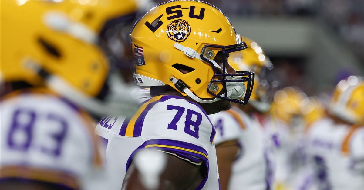 Second LSU o-lineman announces he's entering transfer portal