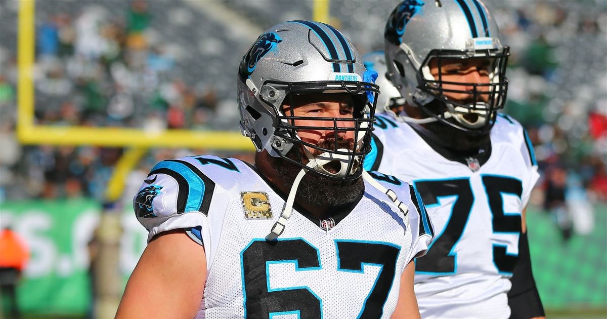 Ryan Kalil offers thoughts on state of Panthers' offensive line