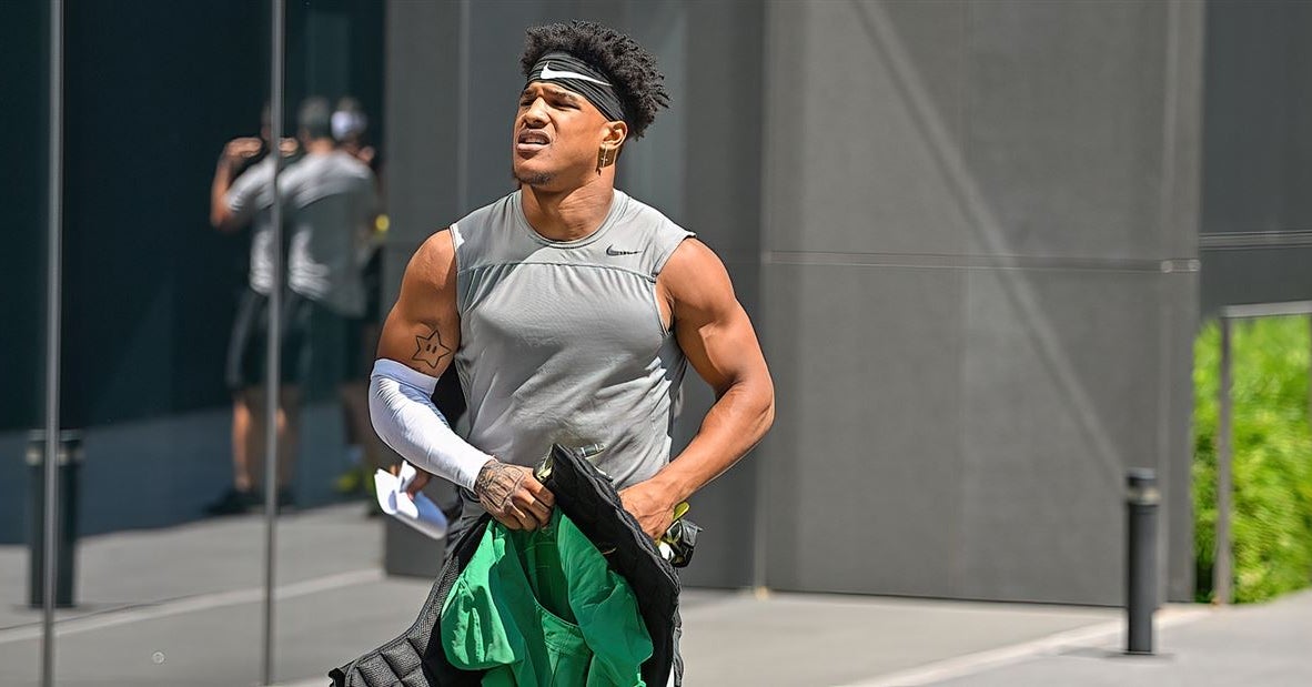 Everything Justin Flowe said after Oregon's 17th fall practice