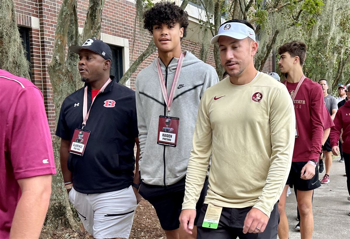 FSU offers 2026 athlete Kaiden Prothro after he visits for the Syracuse ...