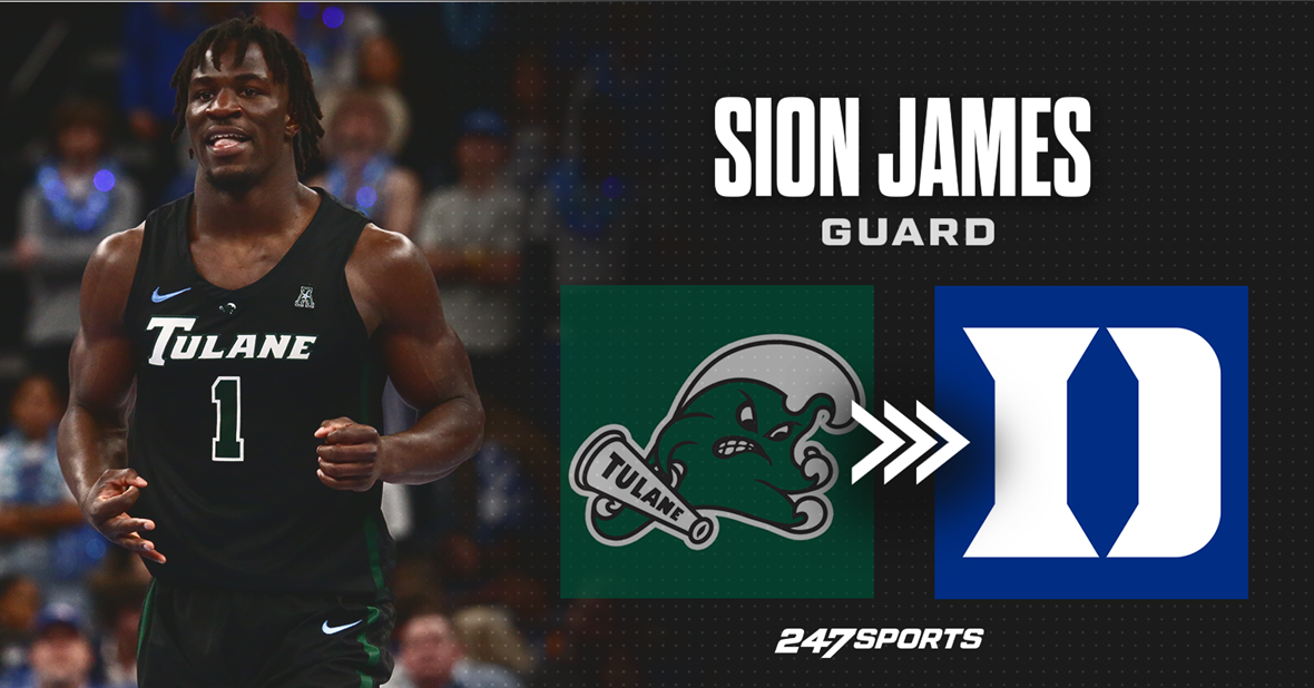 Duke lands commitment from Tulane grad transfer Sion James