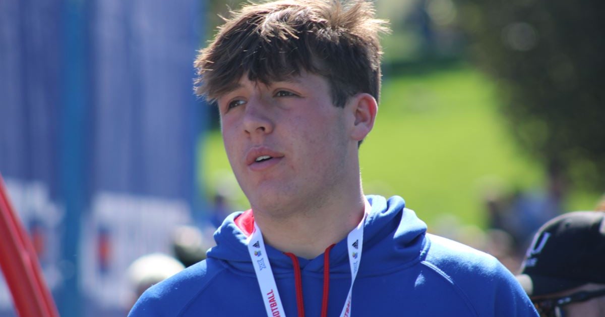 In-state OL Kaden Snyder goes in-depth on his recent visit to KU