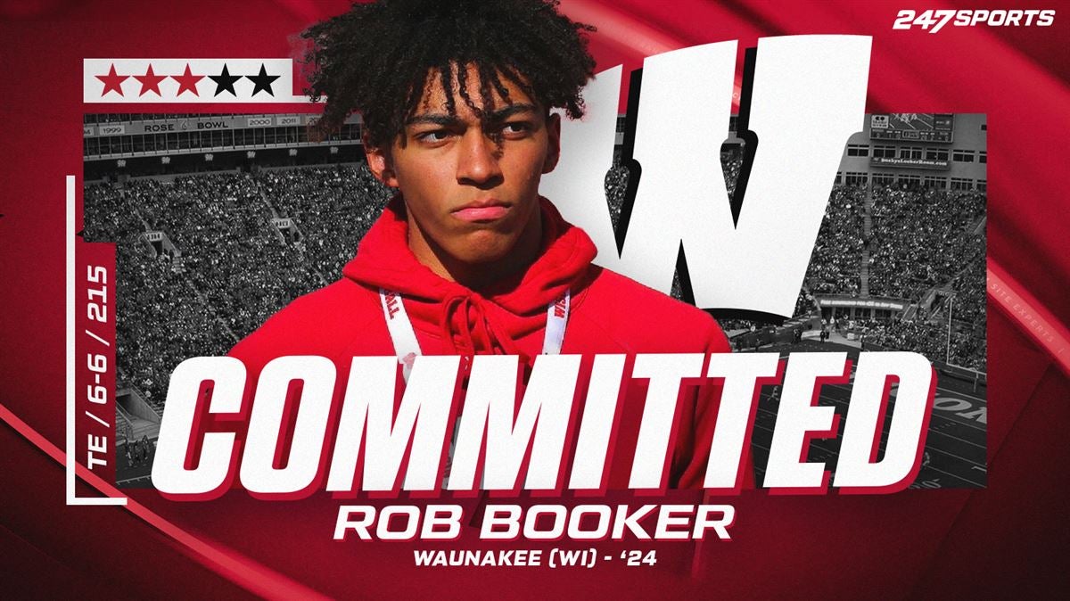 BREAKING: Rob Booker is commitment No. 3 for the Badgers