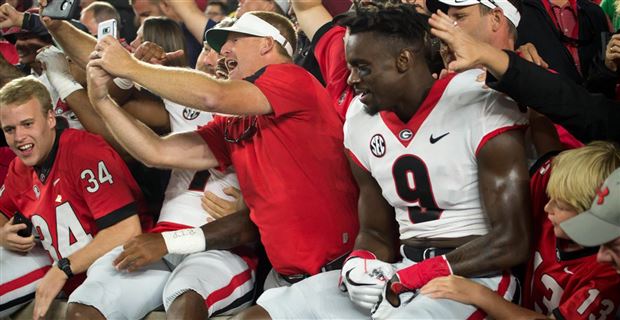 UGA fans create 'home game' atmosphere at Notre Dame