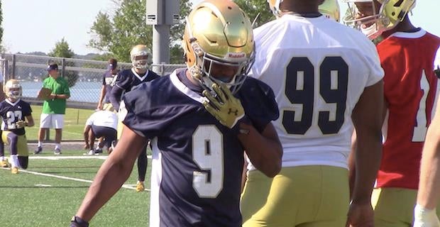 C.J. Sanders Impresses As Punt Returner