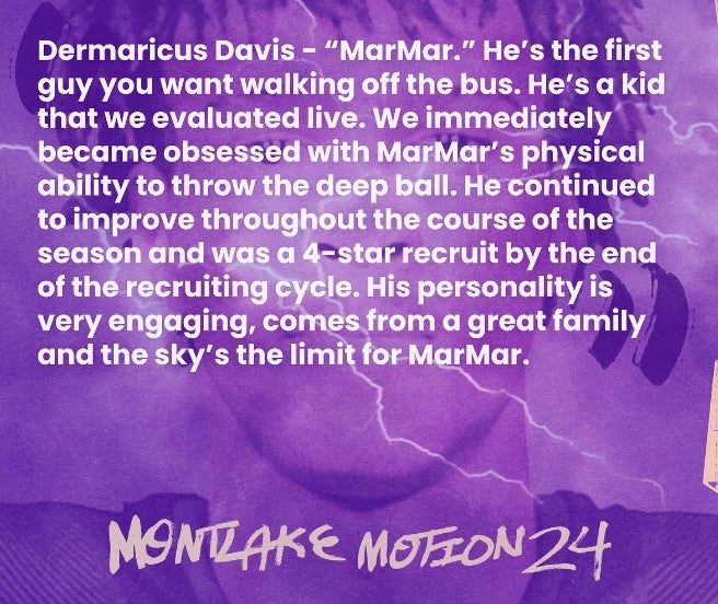 Signing Day Profile - QB Dermaricus Davis