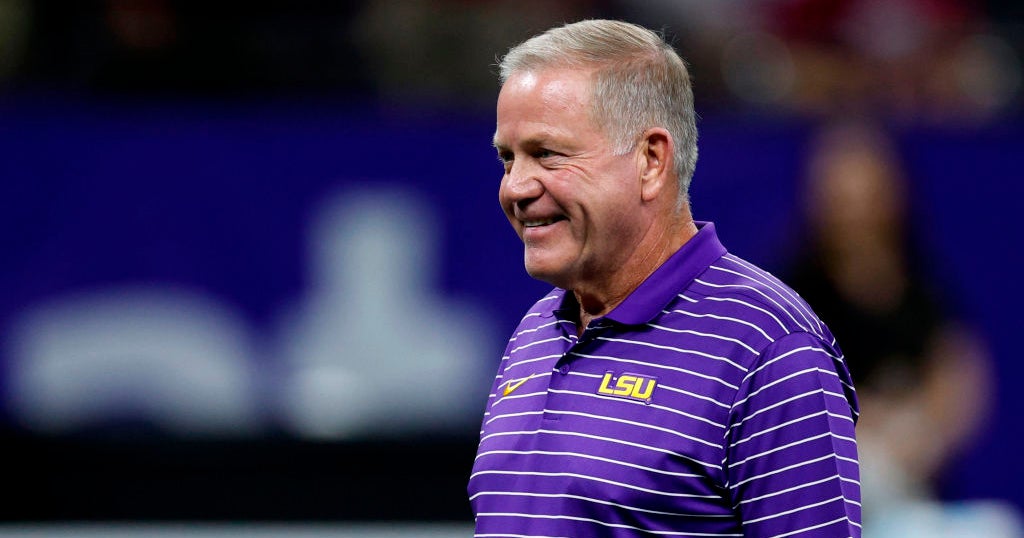 LSU's Brian Kelly reveals challenges of NIL, transfer portal, talks successful first year with ...