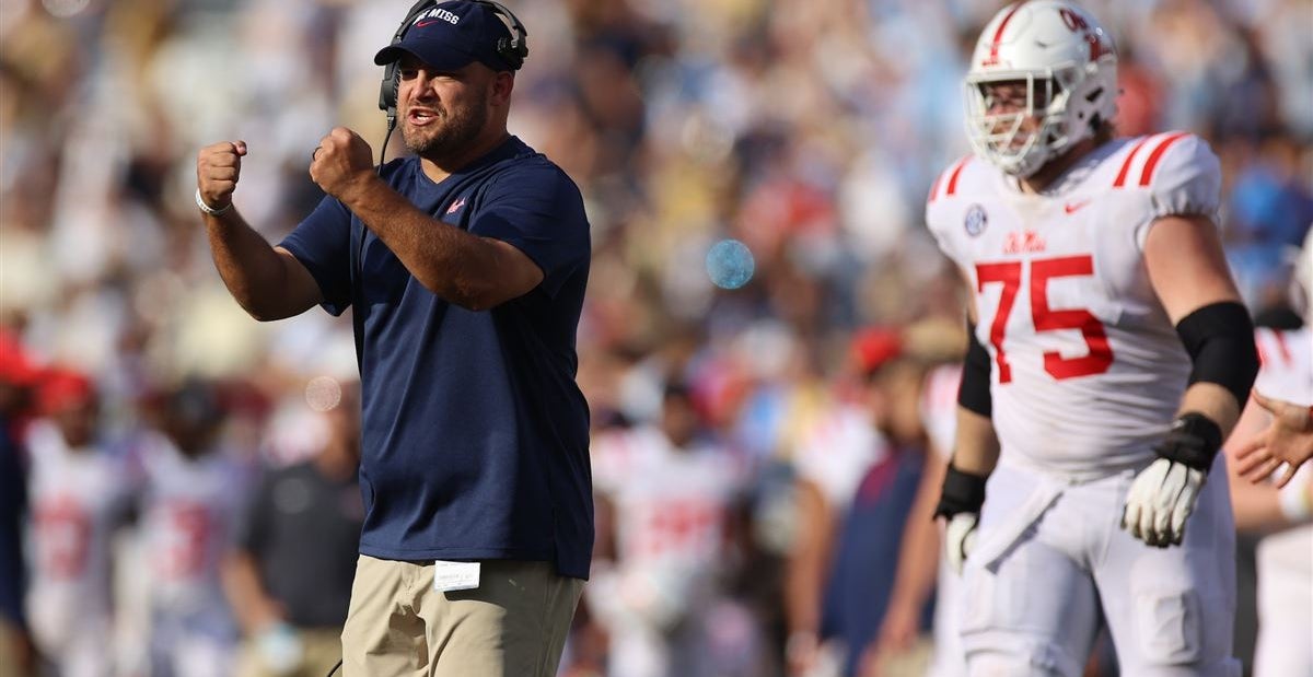 Ole Miss offensive line coach Jake Thornton tells players he's heading ...
