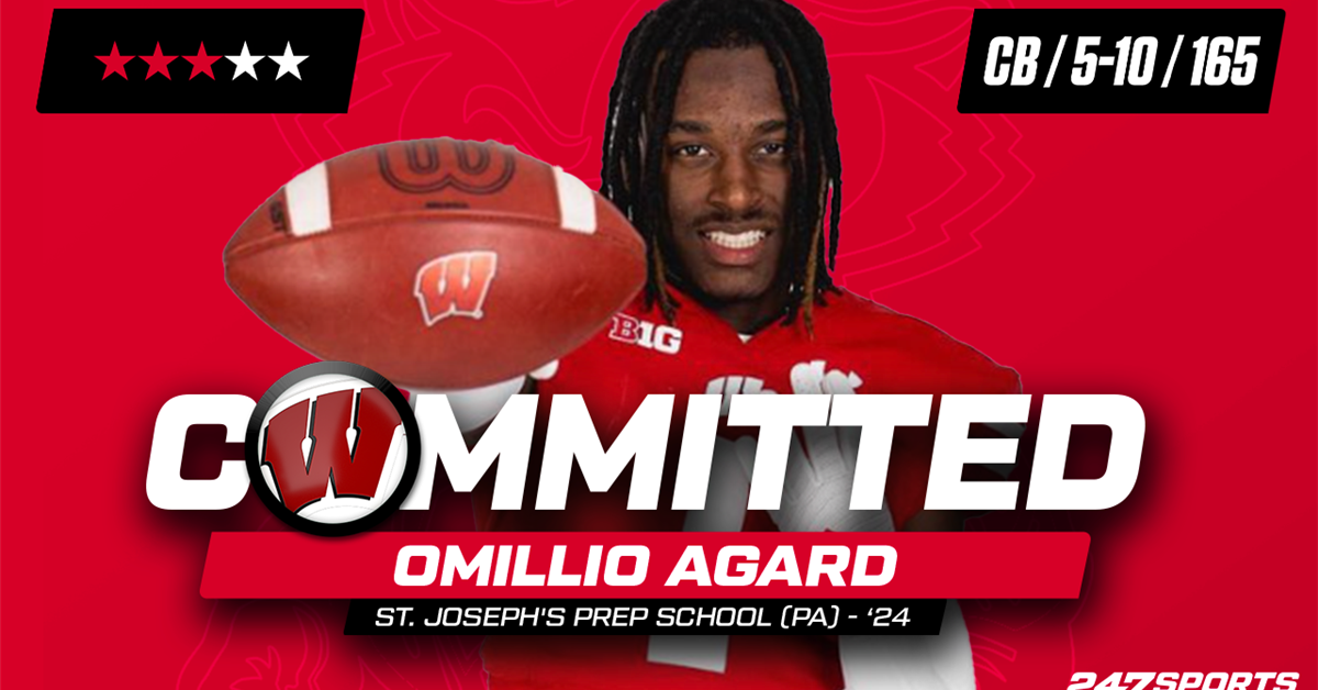 BREAKING: Four-star cornerback Omillio Agard commits to Wisconsin