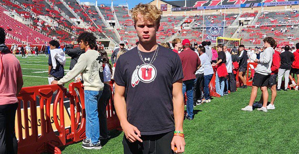 Utah hosts 2025 QB Luke Haugo for Pac-12 opener
