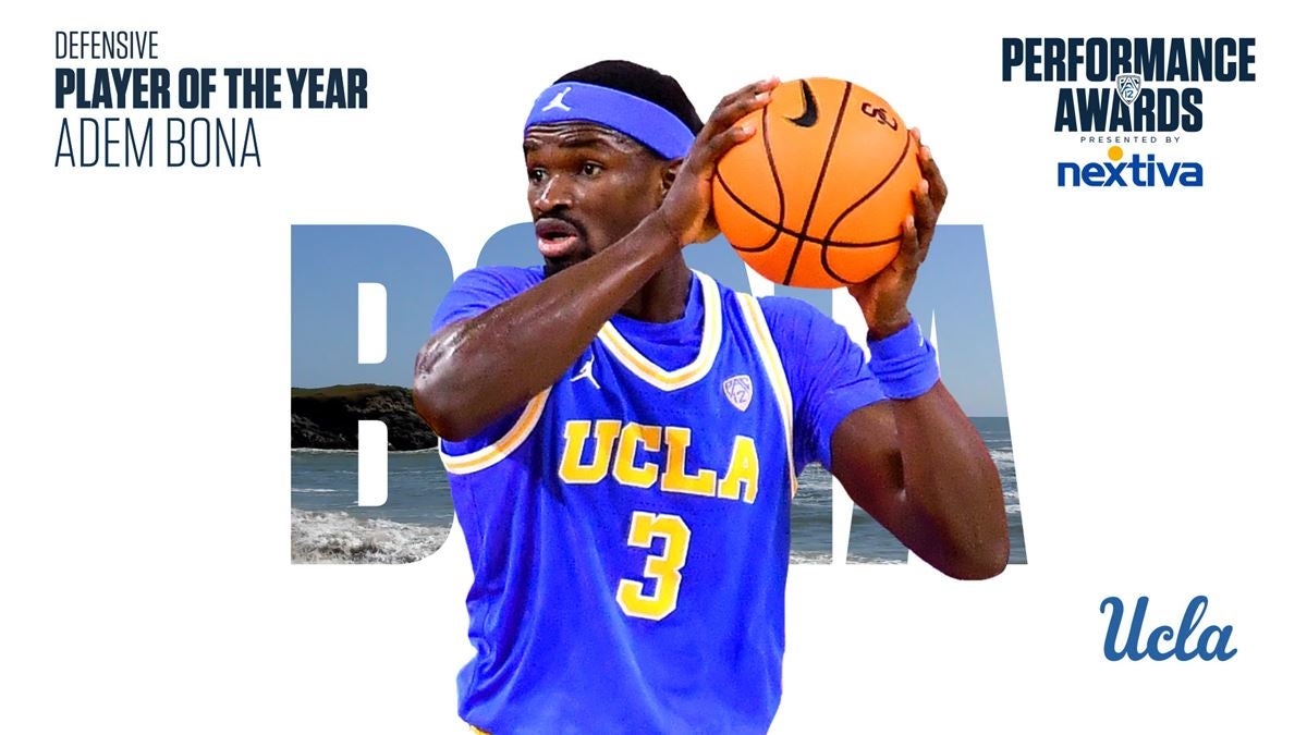 Adem Bona is Pac-12 Defensive Player of the Year, All-Pac-12 First Team