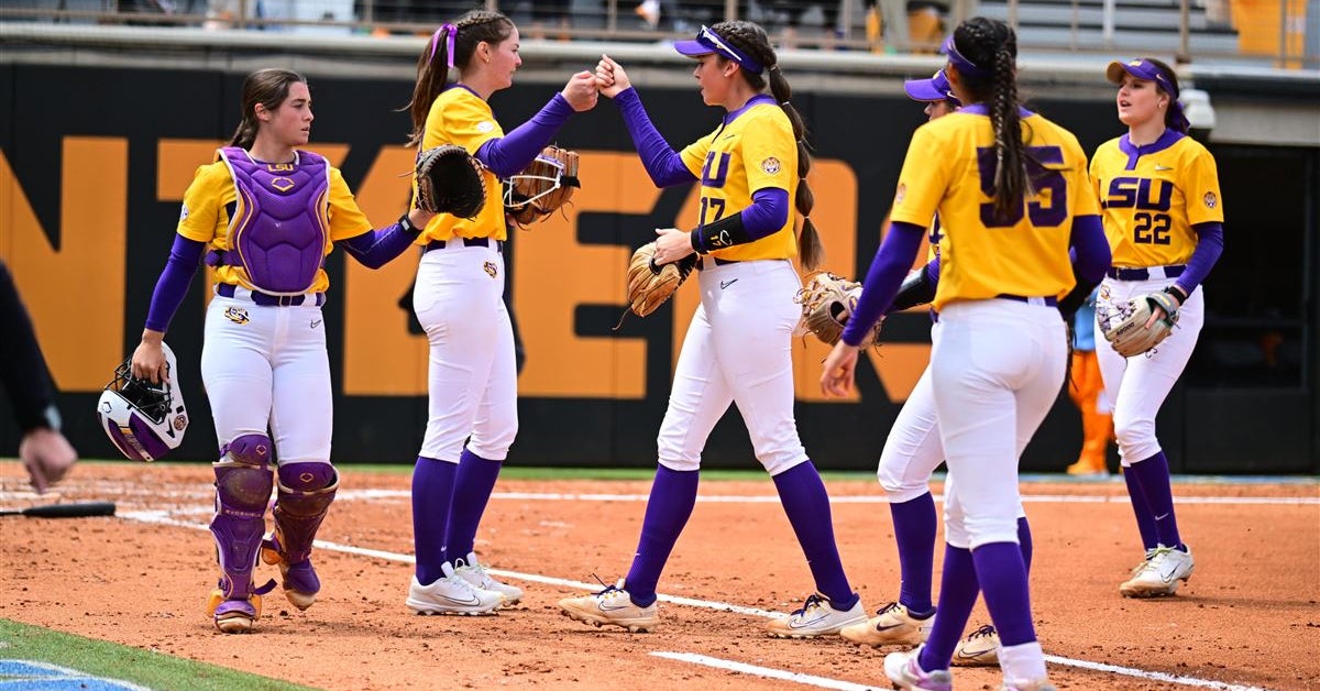 No. 7 LSU softball battles No. 25 ULL in midweek finale