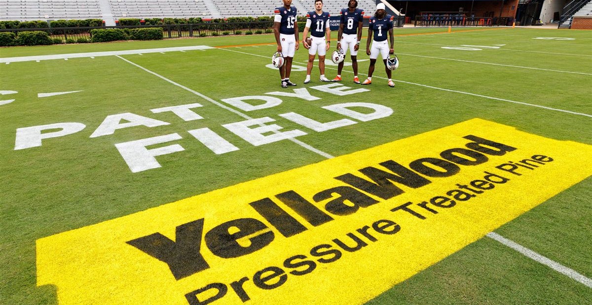 Auburn and YellaWood enter on-field sponsorship deal