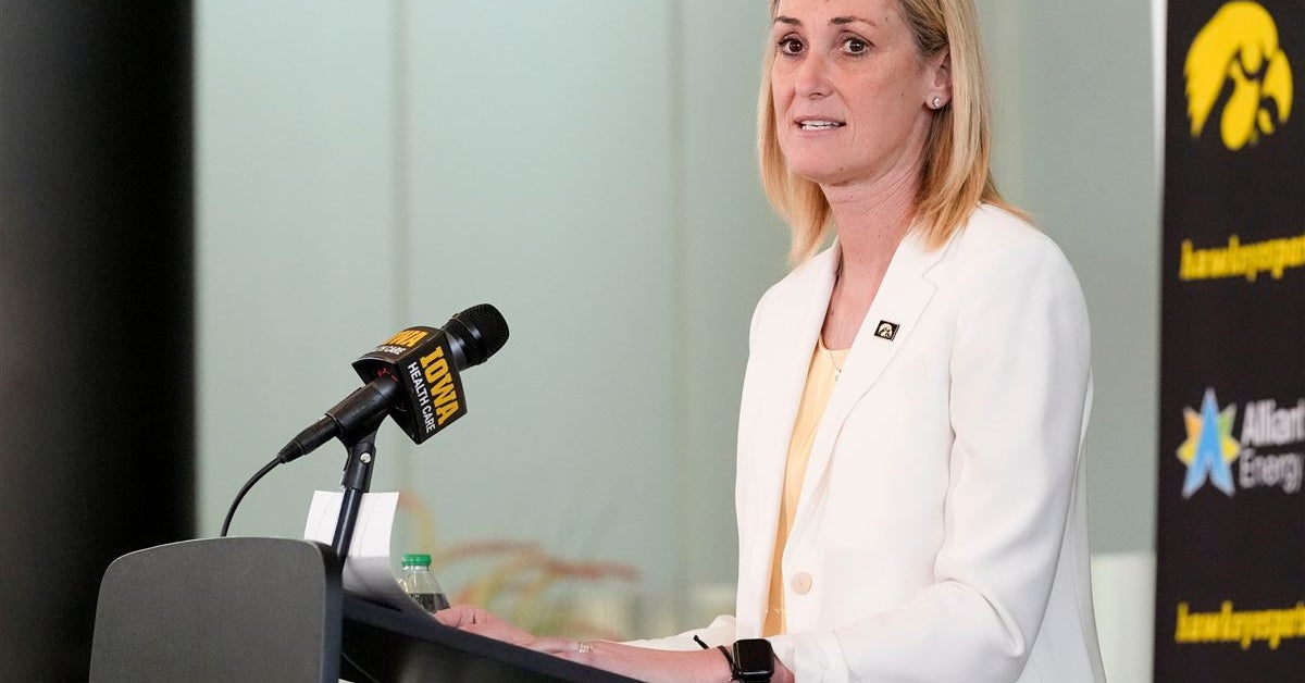 Iowa Athletic Director Beth Goetz Talks Cy-Hawk Future, Kirk Ferentz ...