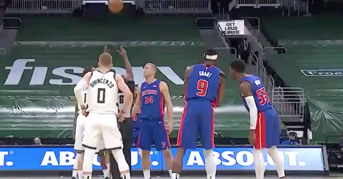 VIDEO: NBA teams protest violence at U.S. Capitol