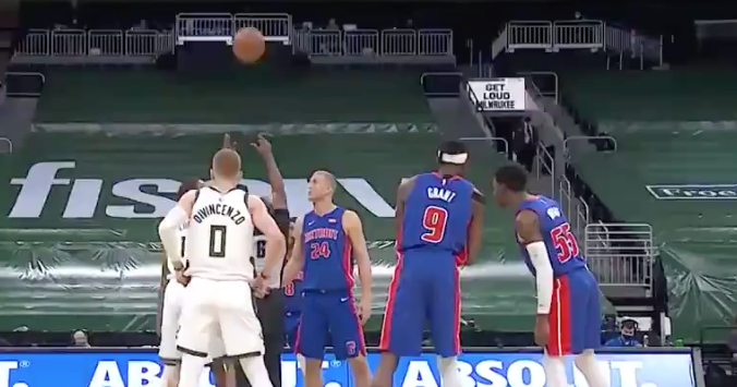 VIDEO: NBA teams protest violence at U.S. Capitol