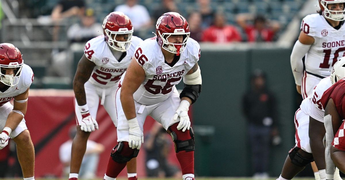 Derek Simmons 'day-to-day' as Oklahoma's depth at offensive tackle thins