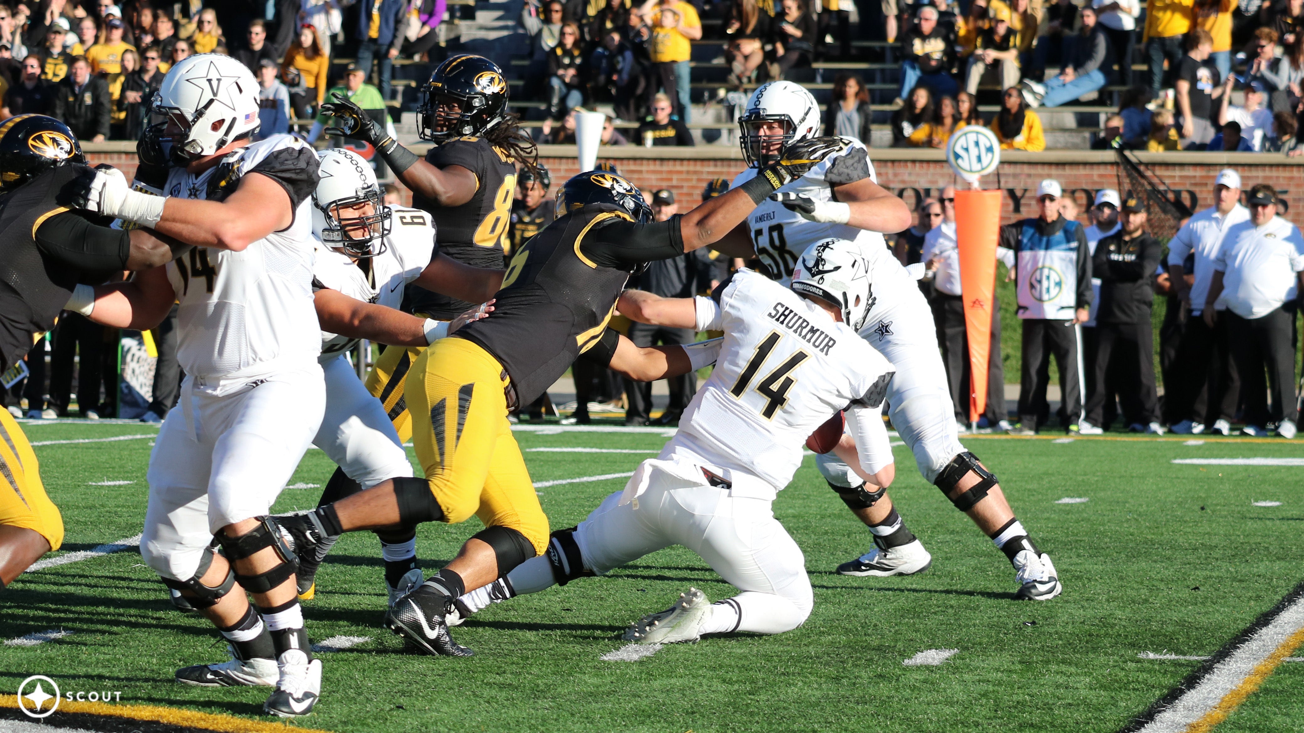 Photo Gallery: Vanderbilt at Missouri
