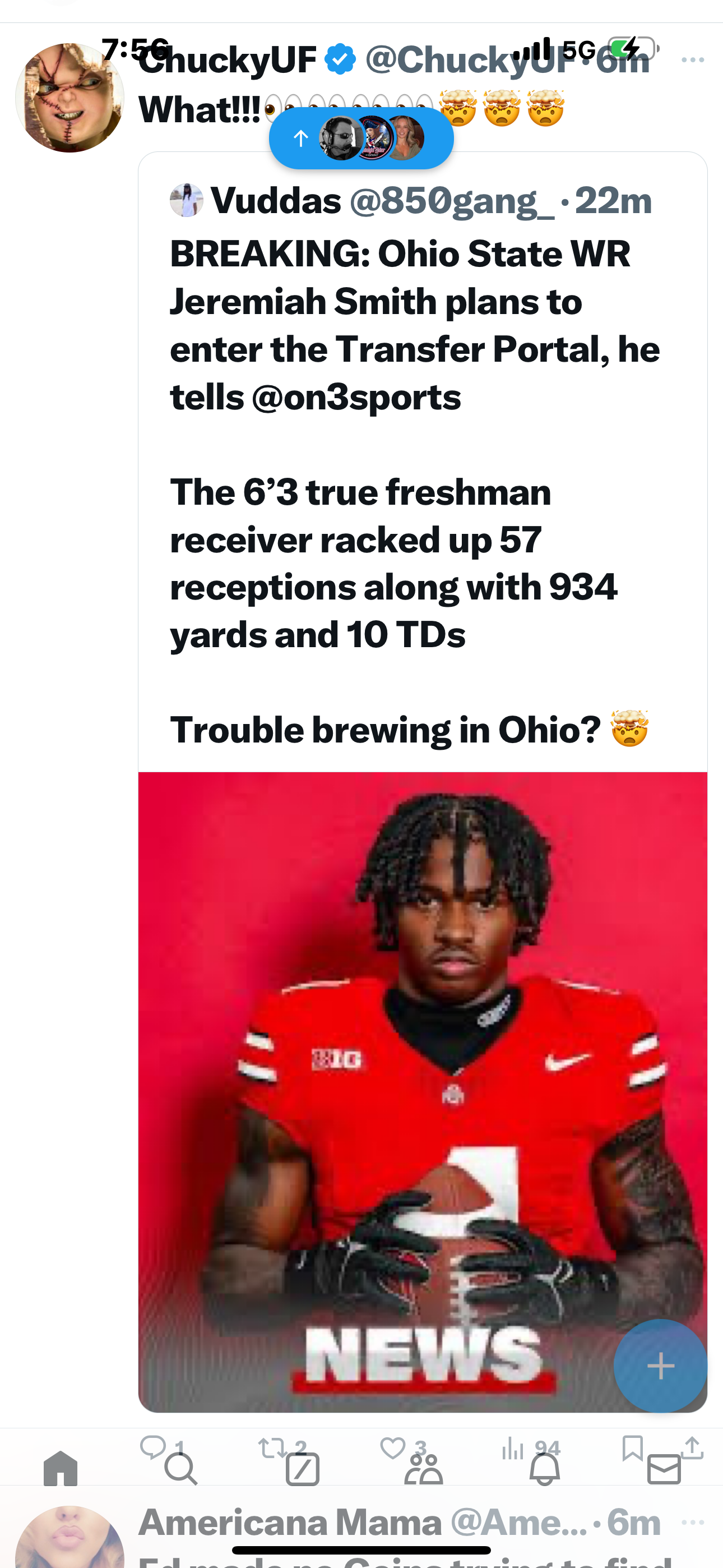 Jeremiah Smith to the